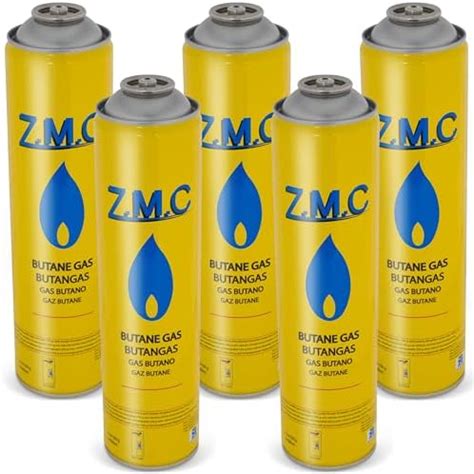 Z M C 5X Universal Gaskartuschen 330g Propan Butan Gas 600ml