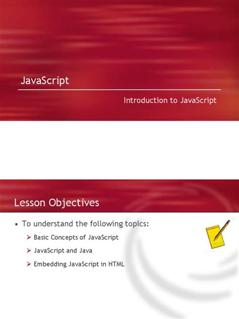 java script pdf java script control flow