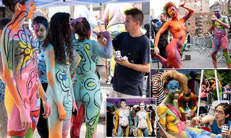 Naked Body Paint Male Telegraph