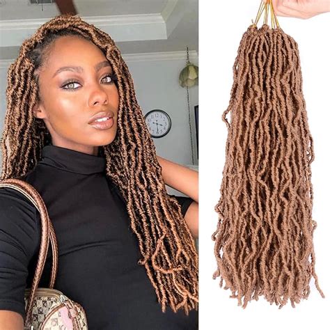 Buy Faux Locs Crochet Hair Inch Packs Soft Locs Pre Looped
