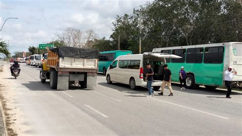 Transportistas De Quintana Roo Se Unen A Paro Nacional Piden Menos
