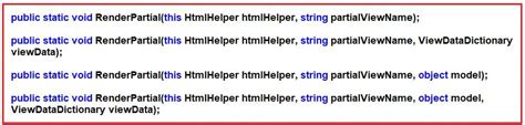 different ways to render partial view in asp net mvc lemborco 52704 hot sex picture