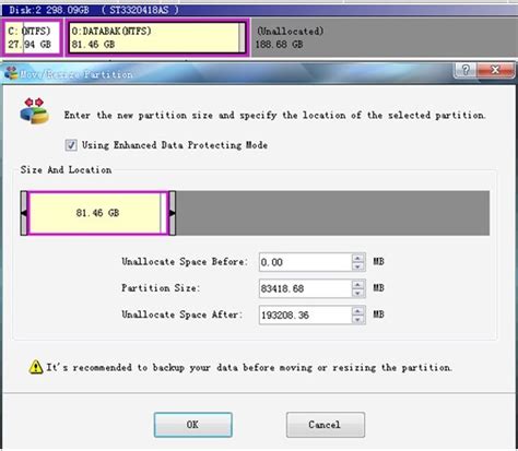 resizing partitions for windows xp windows vista windows 2000 2003 2008 and windows 7 with the