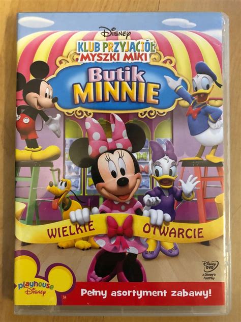 KLUB PRZYJACIÓŁ MYSZKI MIKI Butik Minnie DVD 8576382765 oficjalne
