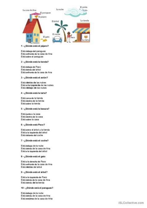 24 Adverbios Español ELE hojas de trabajo pdf doc