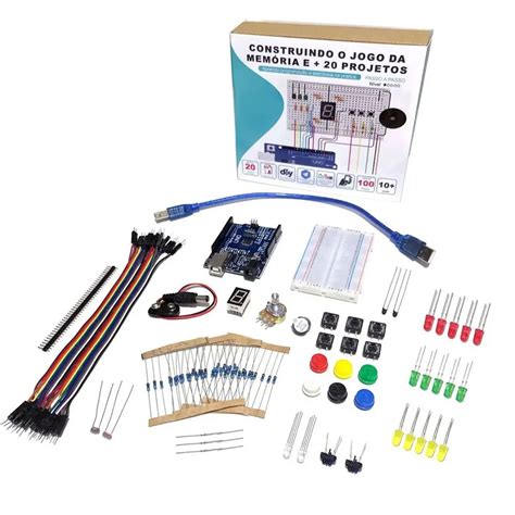 Kit Iniciante Para Arduino Tutorial Construindo O Jogo Da Mem Ria