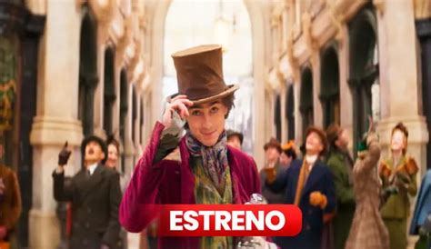 WONKA Warner Bros publica tráiler oficial de la precuela de Charlie