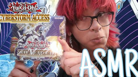 ASMR Yugioh Cyberstorm Access Sneak Peak Opening Whispering