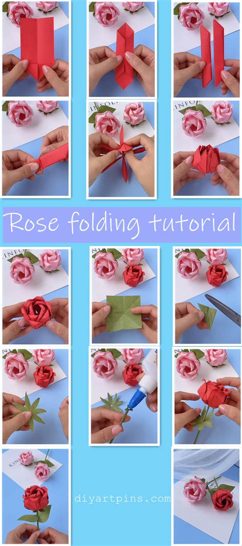 How To Make An Origami Flower Rose Step By Best Flower Site