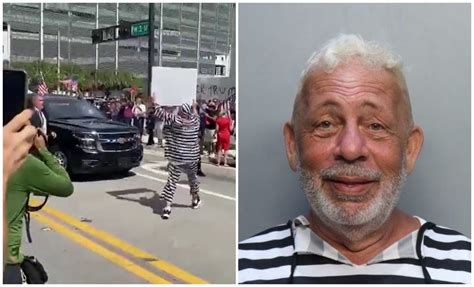 Hombre que se lanzó frente a caravana de Trump en Miami fue