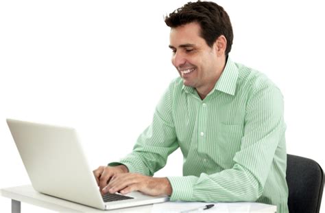 Collection Of Man Using Computer PNG PlusPNG