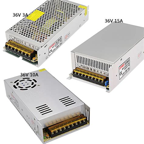 Dc36v 3a 10a 15a conduziu a fonte de alimentação regulada ac110v 220v