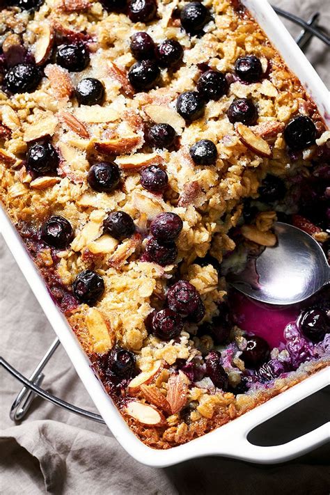 Baked Blueberry Oatmeal Recipe Eatwell