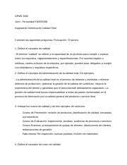 Asignación Gerencia de Calidad Total docx OPMS 3000 Joel I Fernandez