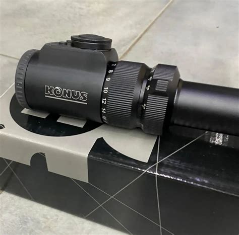 Оптический прицел KONUS KONUSPRO EL 30 6 24x50 10 сеток с подсветки