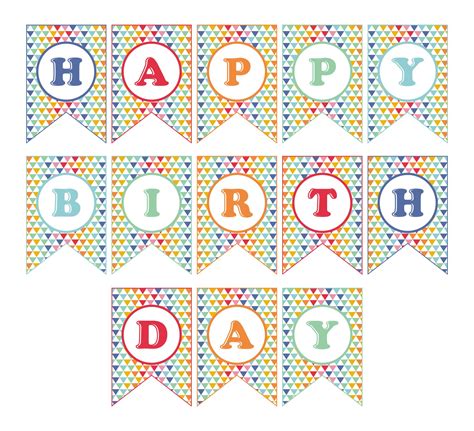 10 Best Diy Birthday Banner Printable Template Pdf For Free At