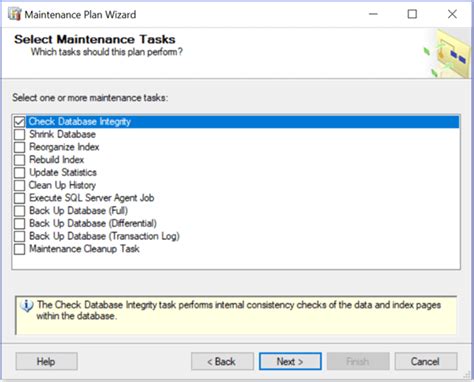 Getting Started With Sql Server Maintenance Plans Part