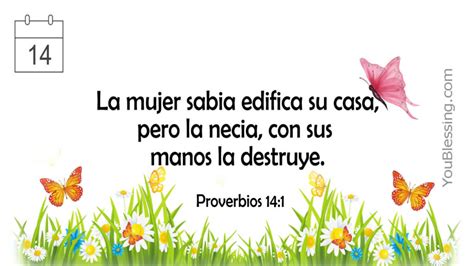 Dia 14 La Mujer Sabia Edifica Su Casa Youblessing