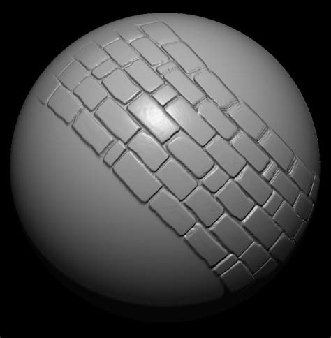 Zbrish Brick Alpha Brush