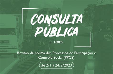ANTT realiza Consulta Pública sobre revisão dos Processos de