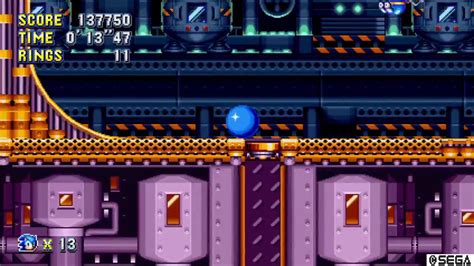 Sonic Mania Flying Battery Zone Act Youtube