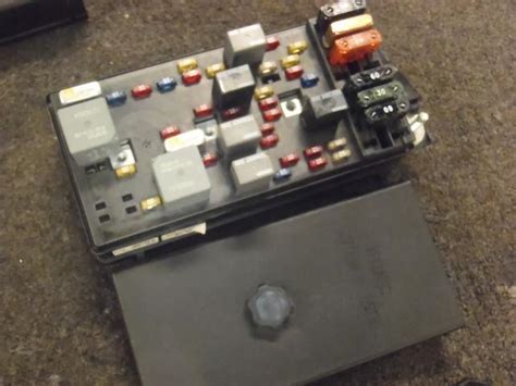 C5 Corvette Interior Fuse Box Diagram