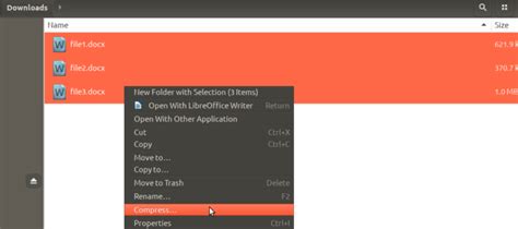 How To Compress Files Folders To Zip Tar Xz And 7z Format In Ubuntu