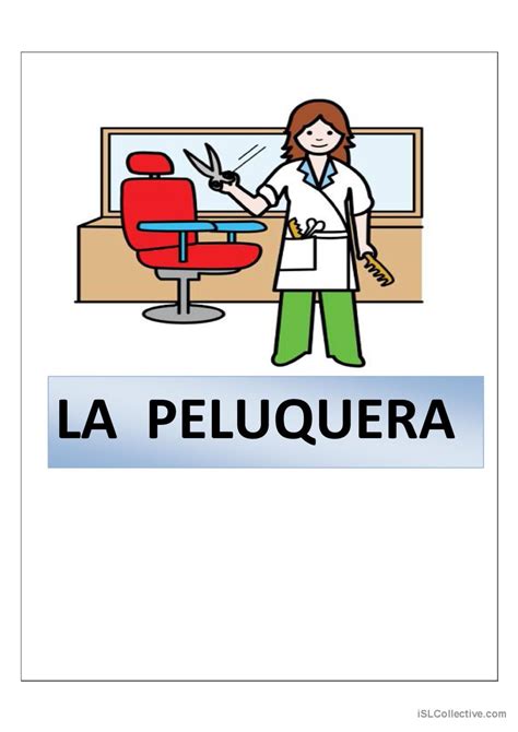 LAS PROFESIONES Español ELE hojas de trabajo pdf doc