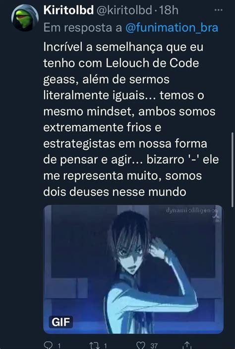 E Kiritolbd okiritolbd Em resposta a Ofunimation bra Incrível a