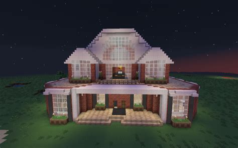Classic Brick House Minecraft Map