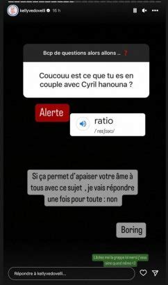 Kelly Vedovelli En Couple Avec Cyril Hanouna Elle Met Fin Au Suspense