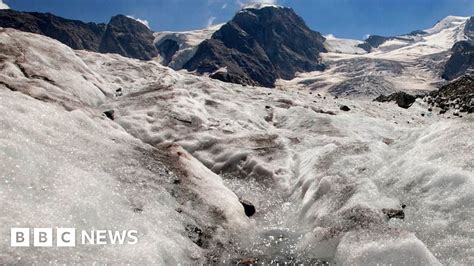 Cambio climático los glaciares de los Alpes se derriten más rápido a