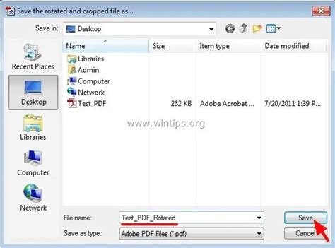 how to rotate pdf file or pdf pages and save them rotated for free tutorial