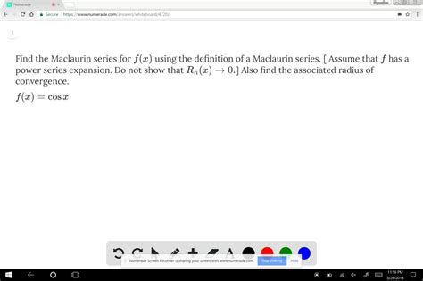 solved find the maclaurin series for f x using the definition of a maclaurin series [ assume