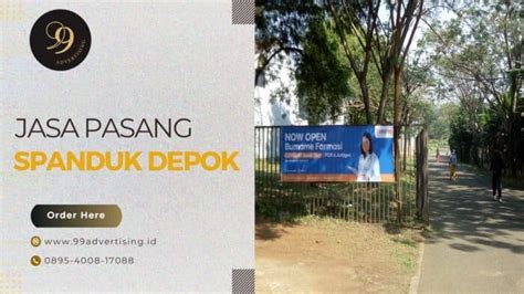 Jasa Pasang Spanduk Umbul Umbul Cinere Depok Proses Cepat 99 Advertising