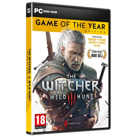 The Witcher 3 Wild Hunt Game of The Year Edition GOTY PC akciós ár