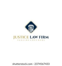 Dw Initial Monogram Lawfirm Logo Ideas Stock Vector Royalty Free