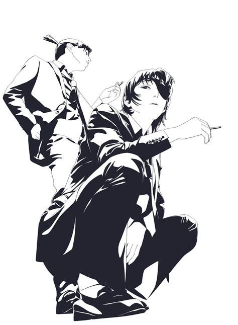 Hayakawa Aki And Himeno Chainsaw Man Drawn By Toubun14 Danbooru