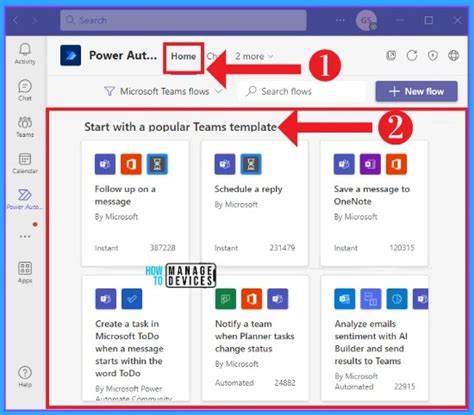 How To Use Power Automate In Microsoft Teams HTMD Blog
