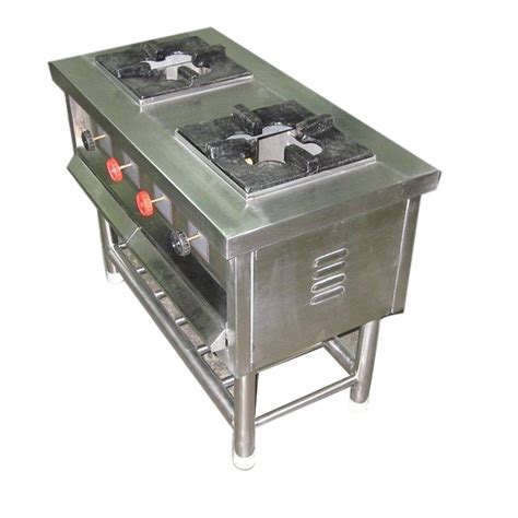 2 LPG Stainless Steel Two Burner Range For Hotel At Rs 16500 In Ahmedabad