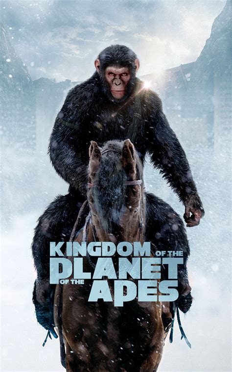 Kingdom Of The Planet Of The Apes Poster By Grievity