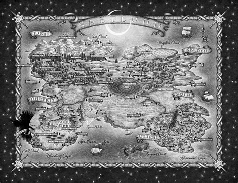 Virginia Allyn Illustration New Fantasy Fantasy Map Fantasy Novel