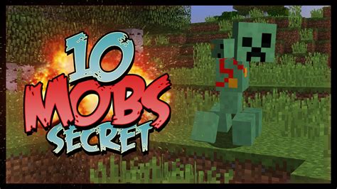 10 MOBS DO MINECRAFT QUE VOCÊ NUNCA VIU SECRETOS MINECRAFT 1 11