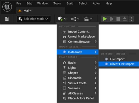 Using Direct Link To Synchronize 3ds Max And Unreal Engine