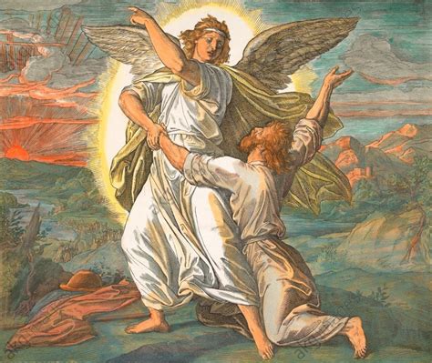 Proantic VON CAROLSFELD ATTRIBUE A LA LUTTE DE JACOB AVEC L ANGE