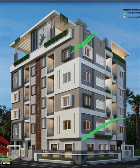 An Artist S Rendering Of A Two Story Apartment Building