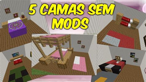 Minecraft Tutorial De Camas Sem Mods Youtube