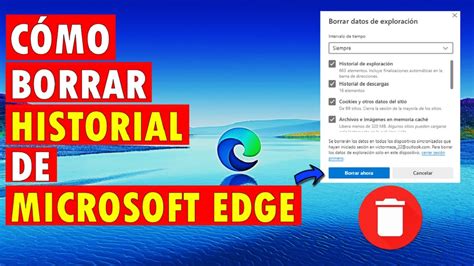 Como Borrar El Historial De Microsoft Edge Chromium 2022 Eliminar 3229