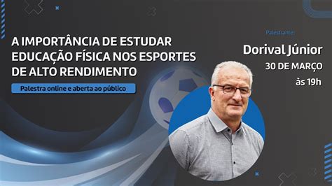 Palestra A importância de estudar Educação Física nos Esportes de Alto
