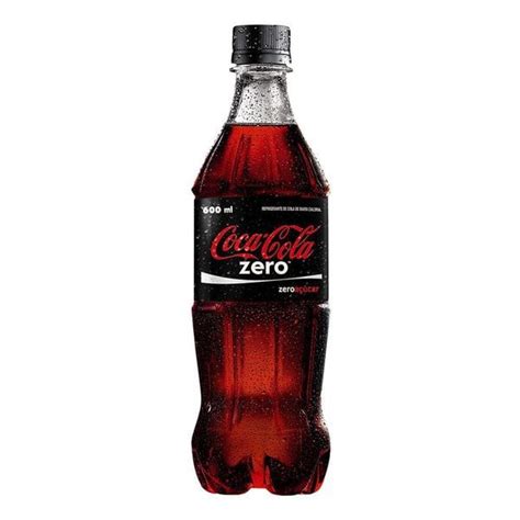 Refrigerante Coca Cola Zero Pet 600mL DrogaVen Faz Bem